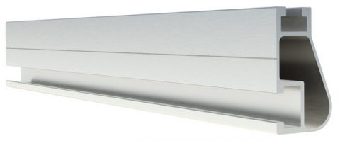 IronRidge XR10 Rails have unique curved shape | Solar Builder