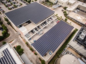 Check out Austin's largest rooftop solar array via Freedom Solar