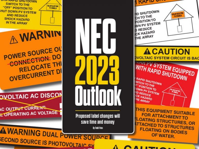 NEC 2023 Outlook: Proposed label changes will save time and money ...