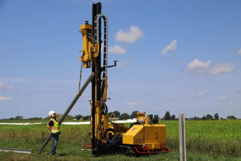 Developing pile drivers and technology for the solar industry | Solar ...