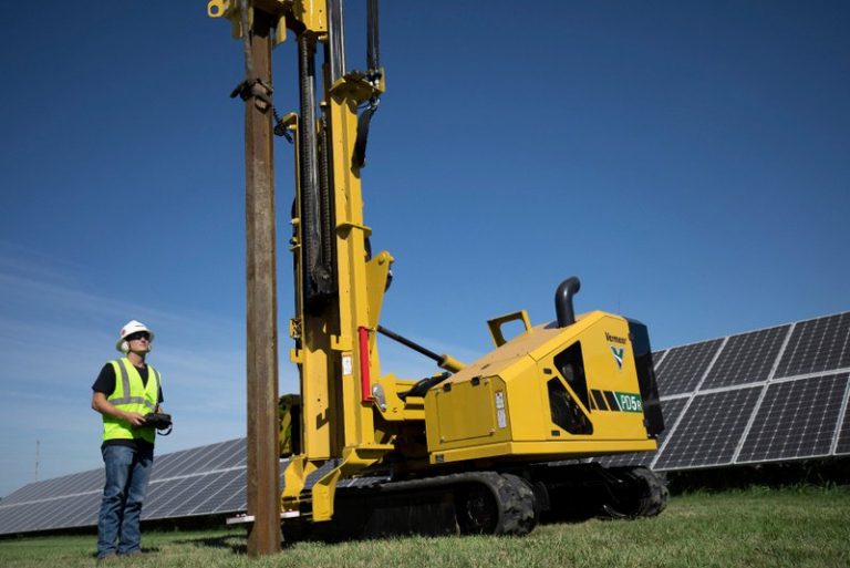 Developing pile drivers and technology for the solar industry | Solar ...