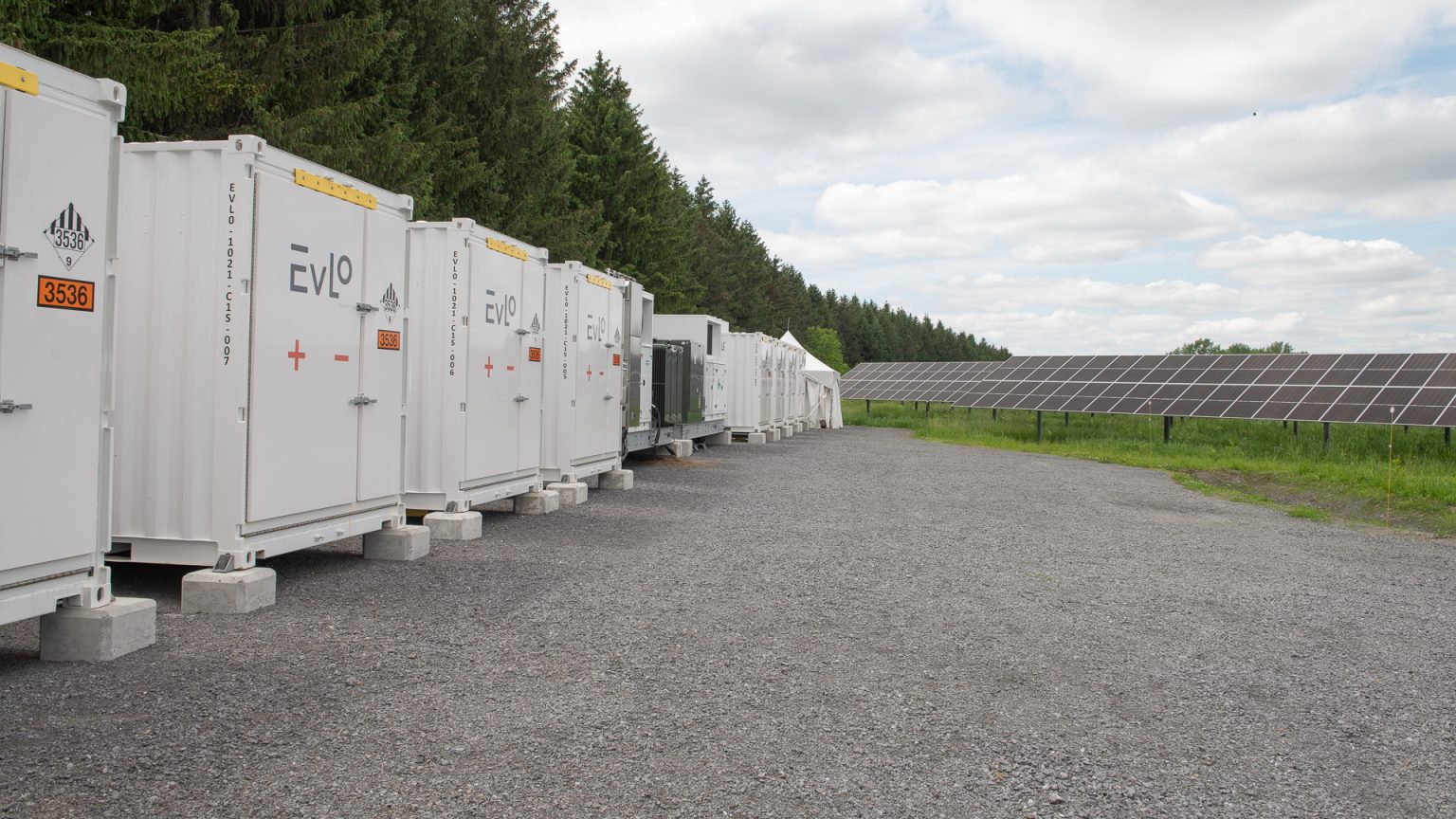 EVLO tapped to provide BESS for utility-scale solar + storage project ...