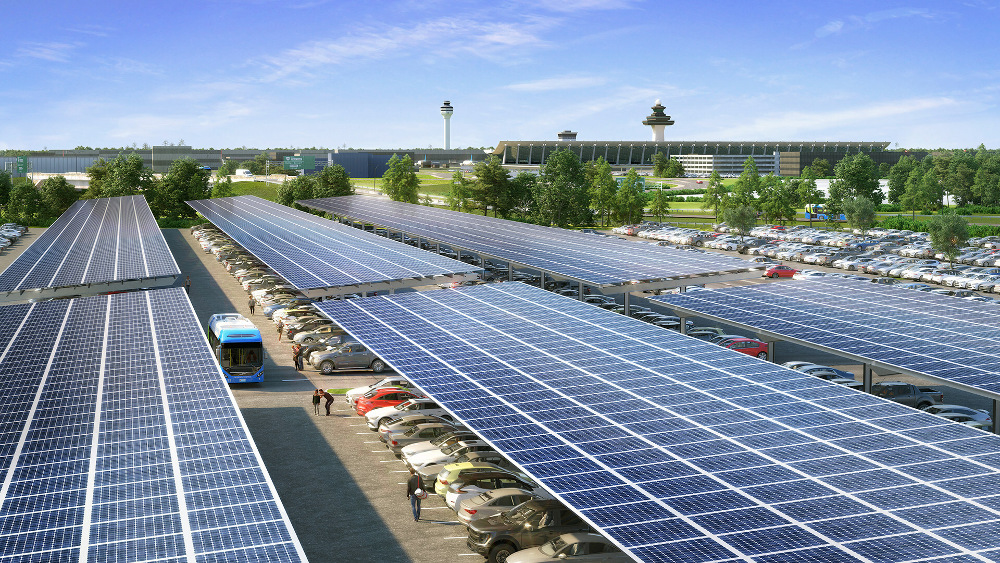 Dominion breaks ground on 100 MW solar + storage project at Dulles ...