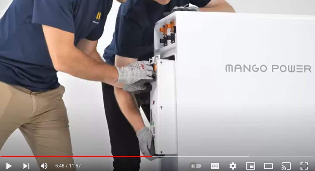 How Mango Power M home backup installs in 4 hours or less