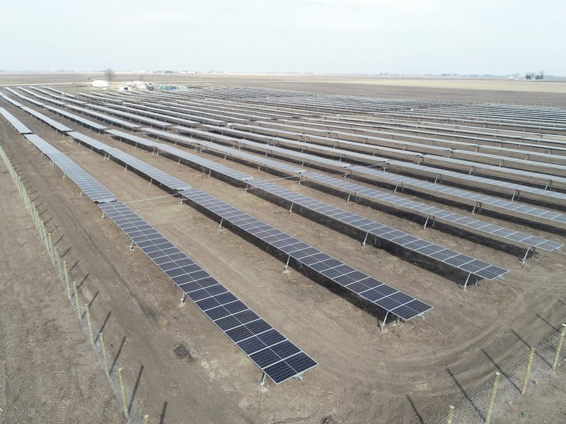 Nexamp, Terrasmart solve windy Illinois solar site with 1P tracker