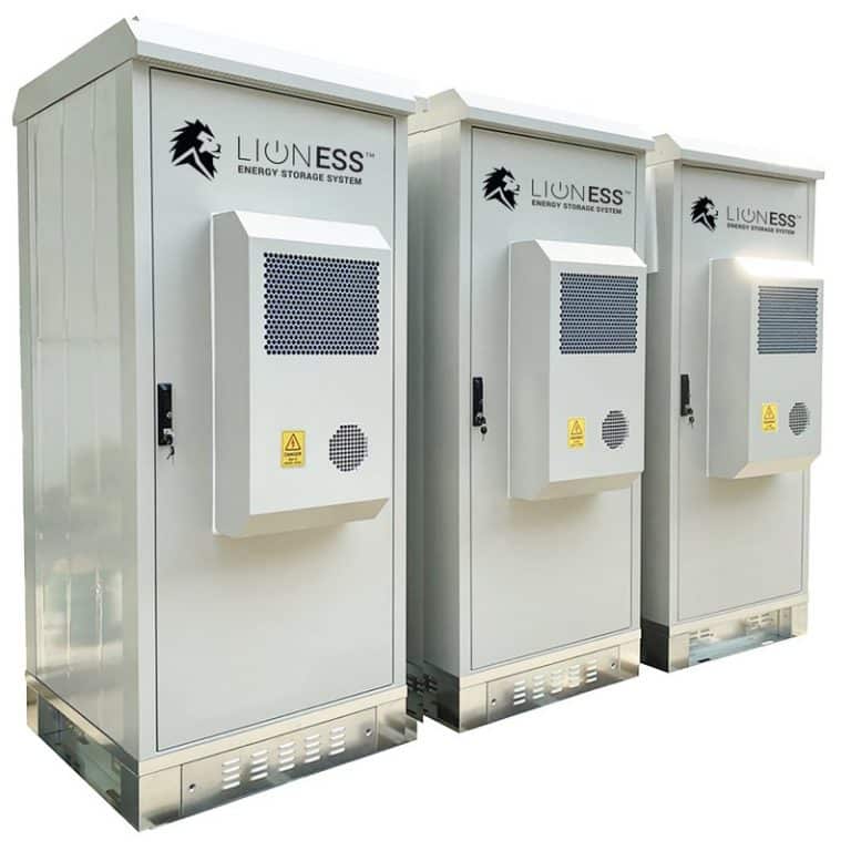 Lion Energy debuts line of POWERsave ESS containers, cabinets | Solar ...