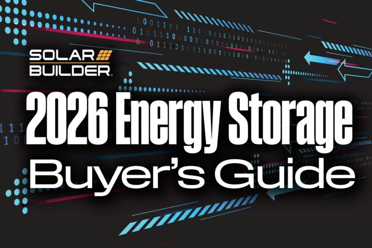 Energy Storage System Buyer's Guide 2026 | Solar Builder
