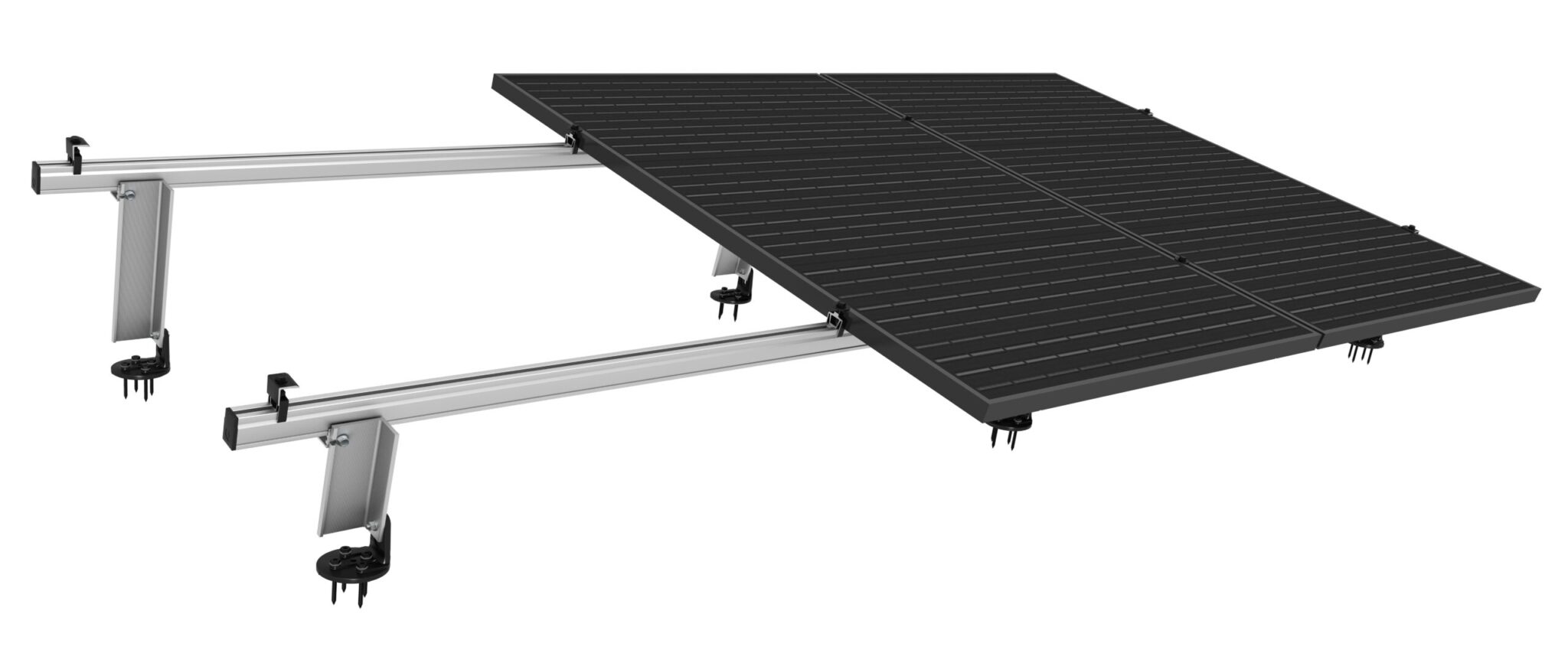 How mounting systems adapt to large format module stress